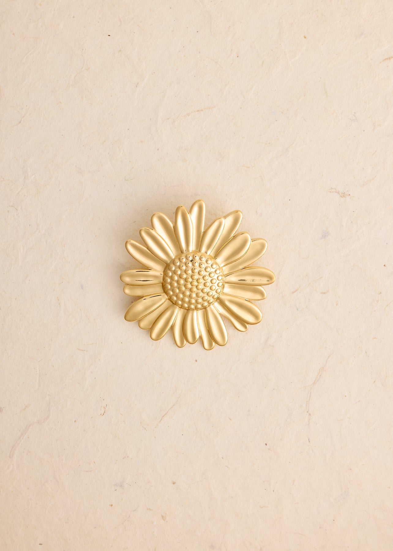 Broche fleur doré - Inda | Motus Boutique